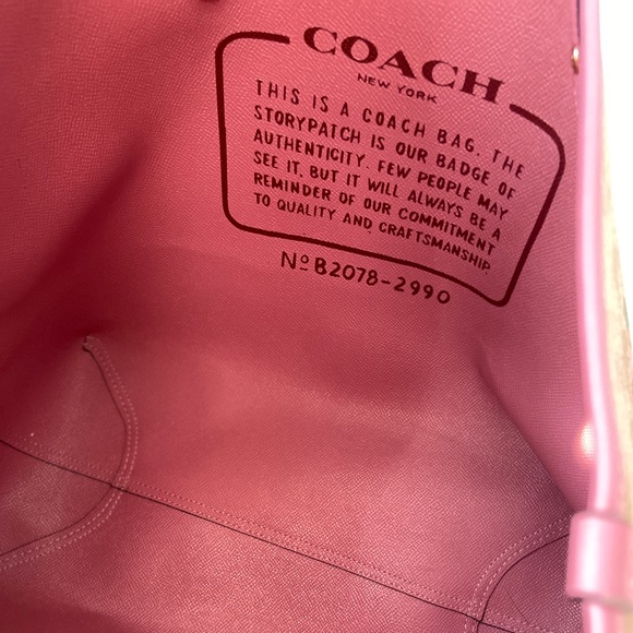 Coach | Bags | Coach Reversible City Tote In Signature Canvas With Prairie Rose Print | Poshmark